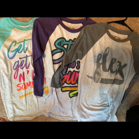 FTYF | Tops | Ftyf Baseball Shirt Bundle | Poshmark